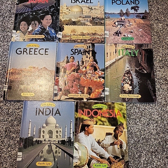 Other | Take A Trip To Book Lot Countries Geography Nations Watts ...